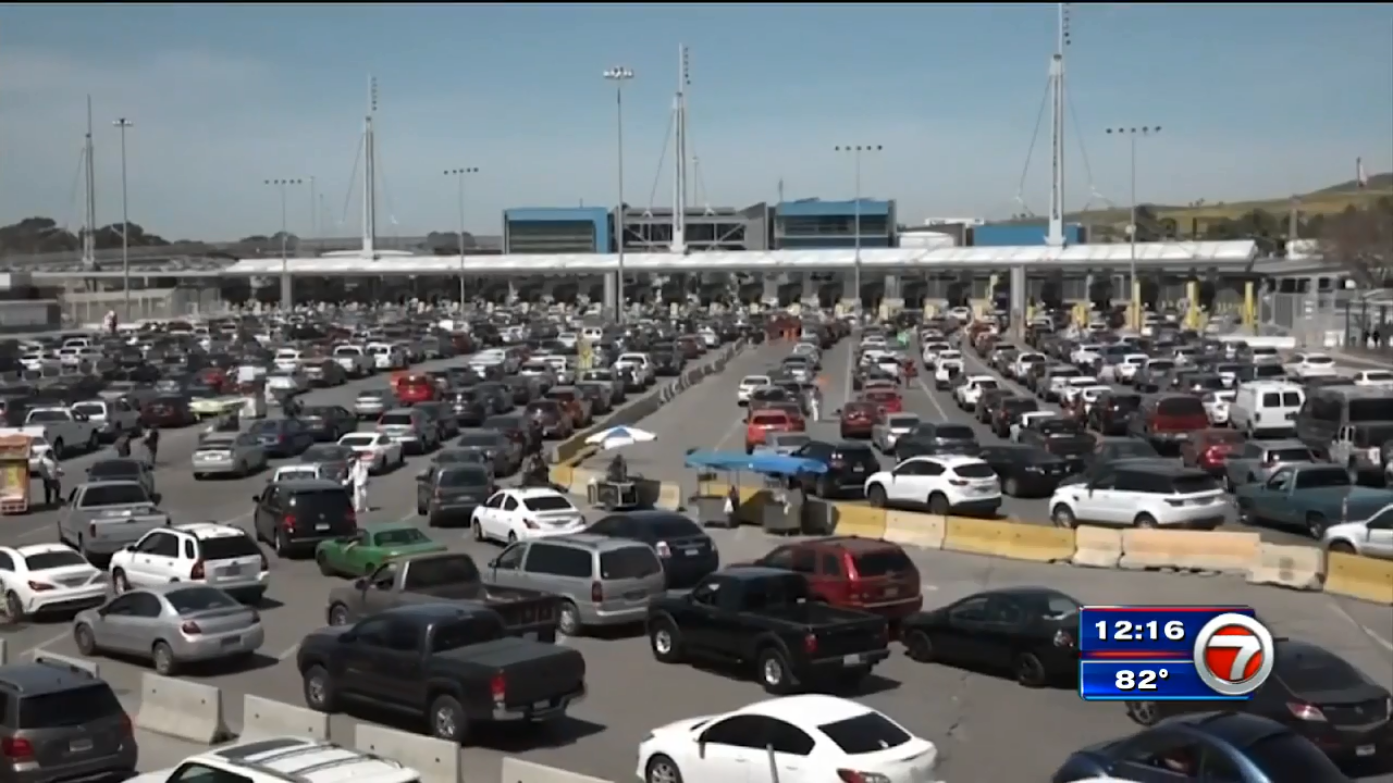 Trump waiting on possible border closure - WSVN 7News | Miami News ...