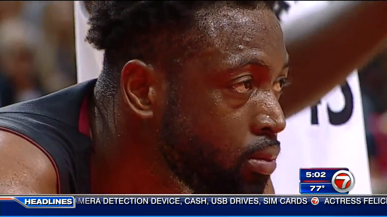 ‘Still amazing’: Dwyane Wade plays his last game in Miami - WSVN 7News ...