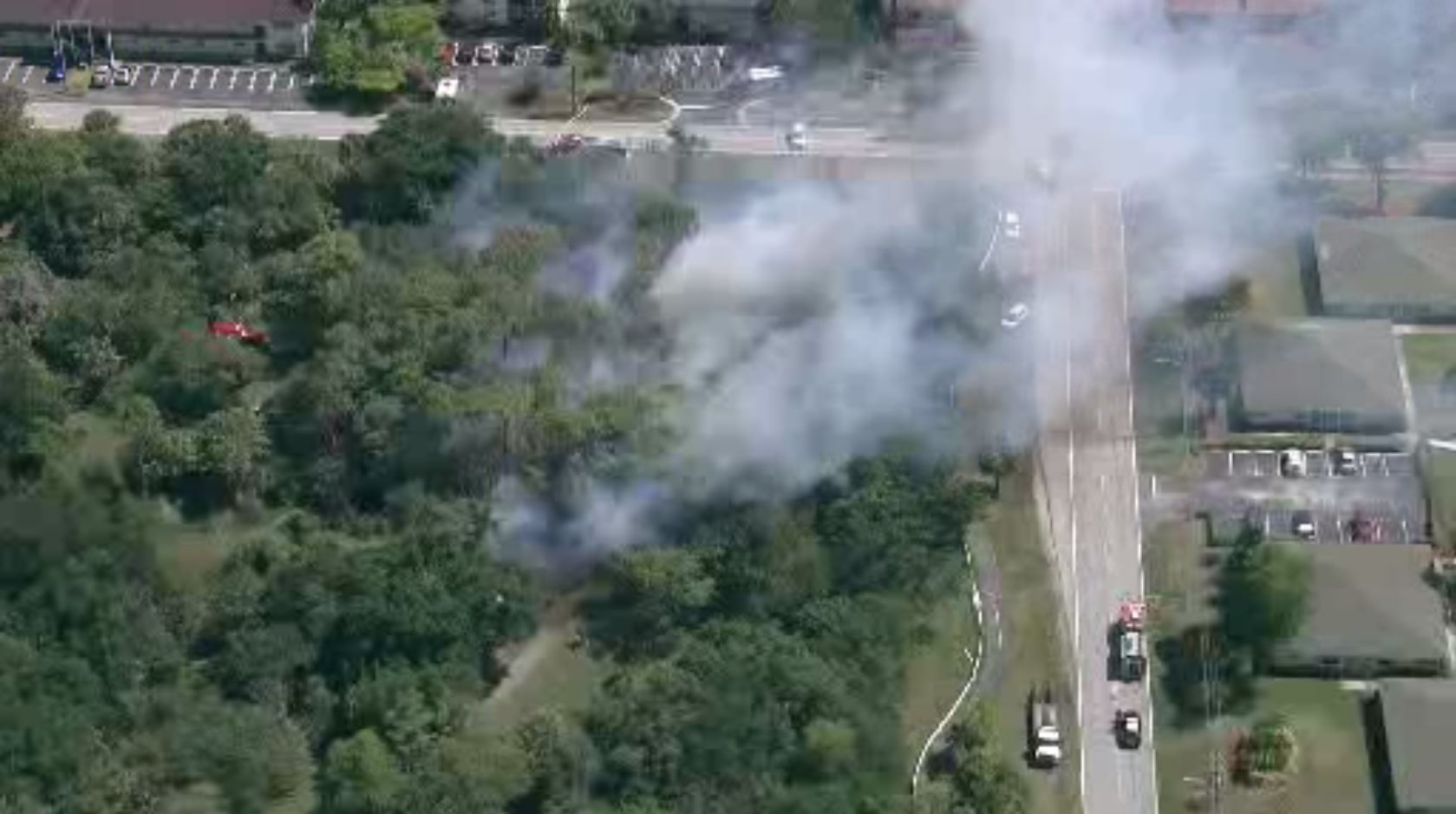 Firefighters Extinguish Brush Fire In Coral Springs Wsvn 7news