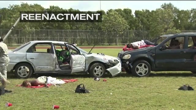 Miami first responders stage mock DUI crash for Jackson High seniors ...