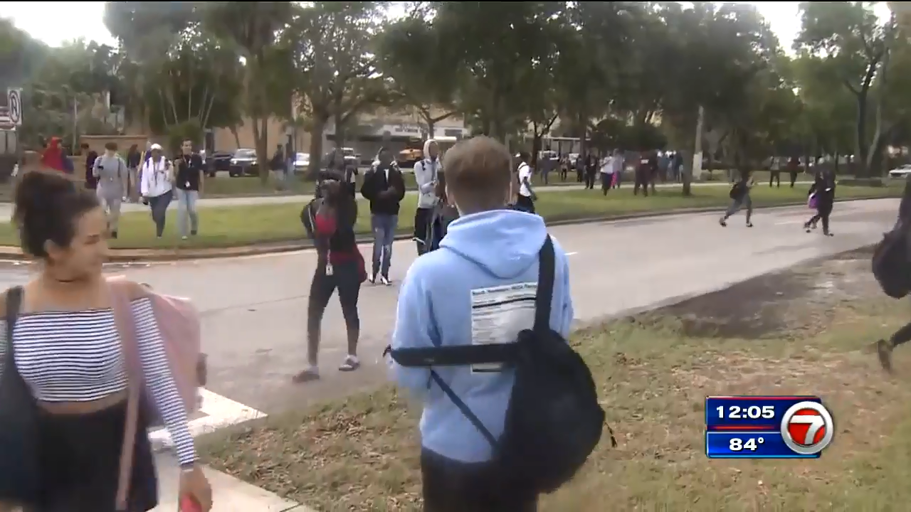 Students, parents walk out of South Plantation High to protest poor ...