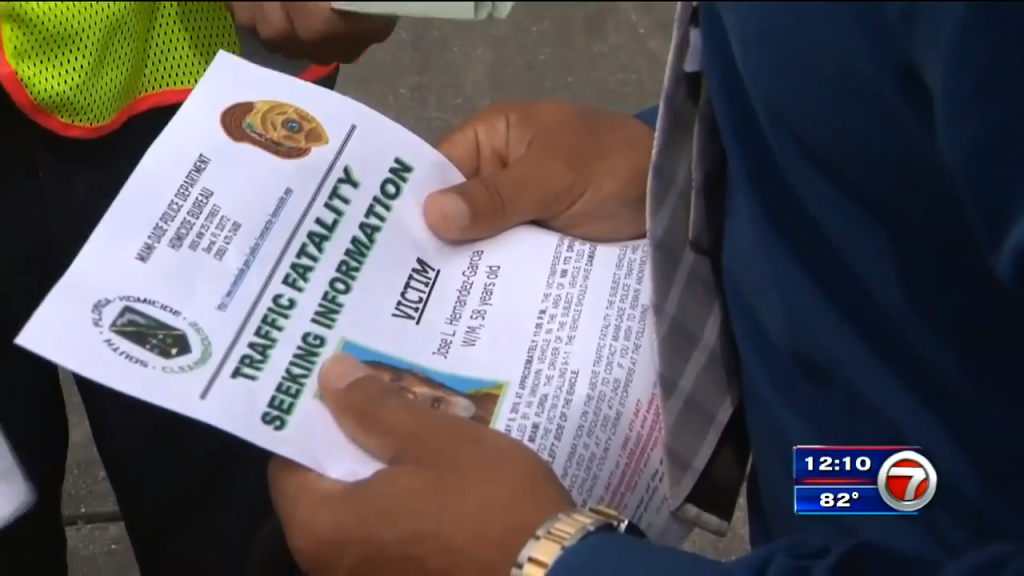 Police pass out flyers, release surveillance hoping to find fatal hit ...