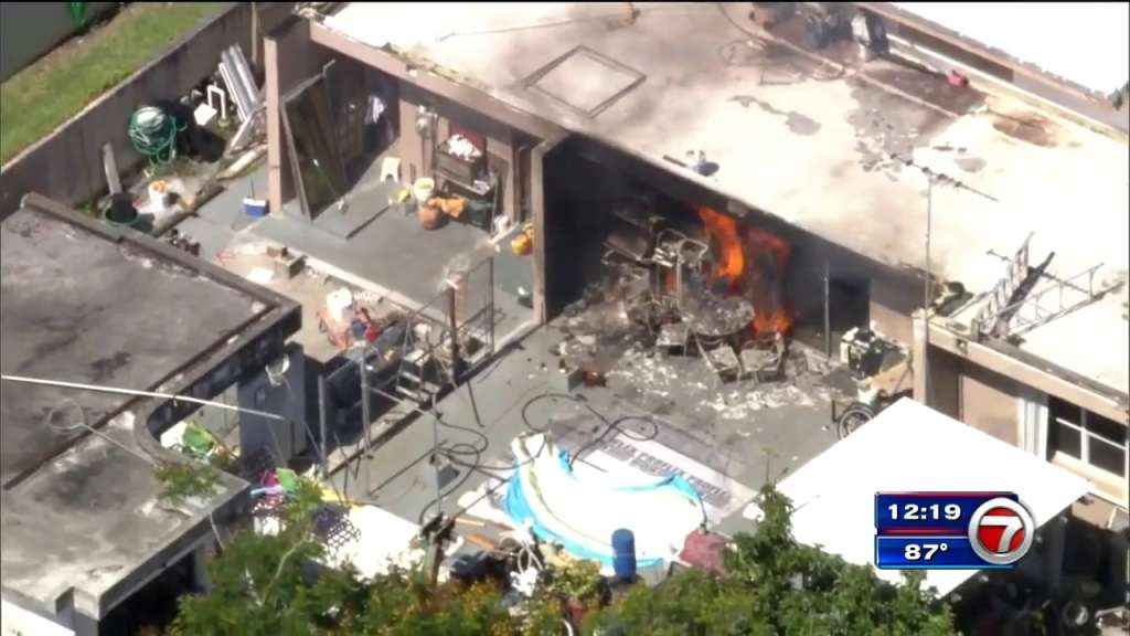 Firefighters Battle Fire Inside Sw Miami Dade Home Wsvn 7news Miami