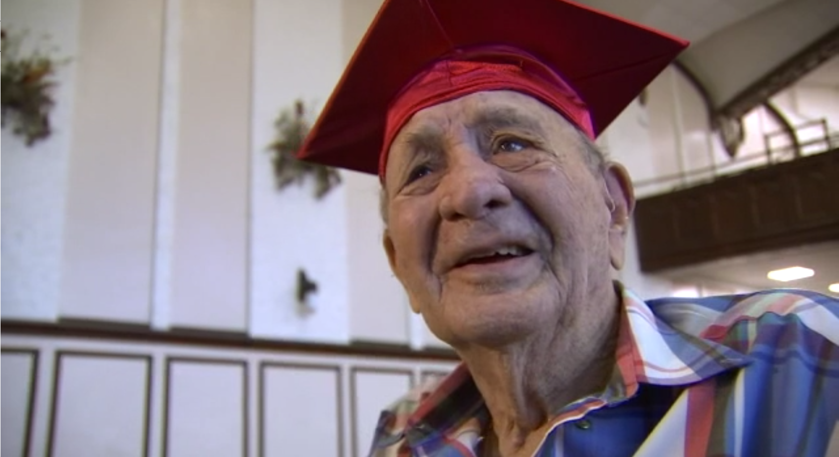 WWII vet who was sent to war before graduation finally gets chance to ...
