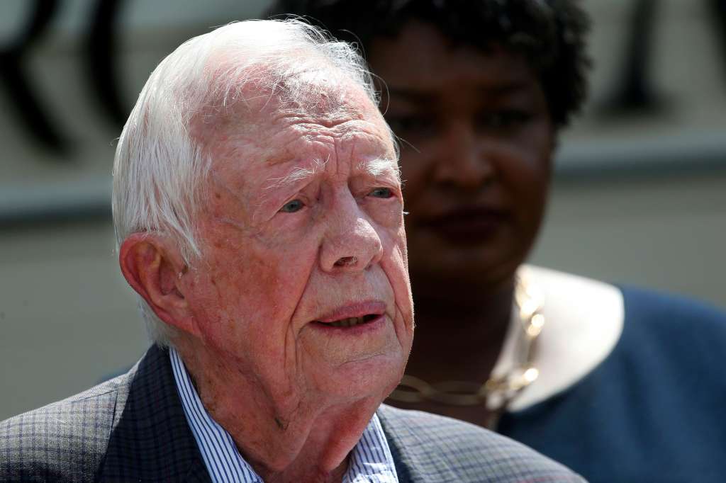 Former President Jimmy Carter is back teaching Sunday school - WSVN ...