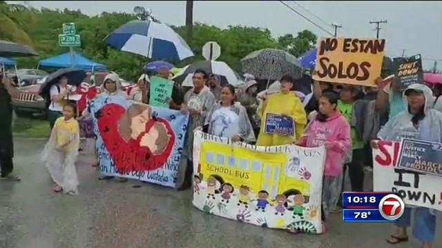 Protesters call for closure of Homestead facility housing immigrant ...