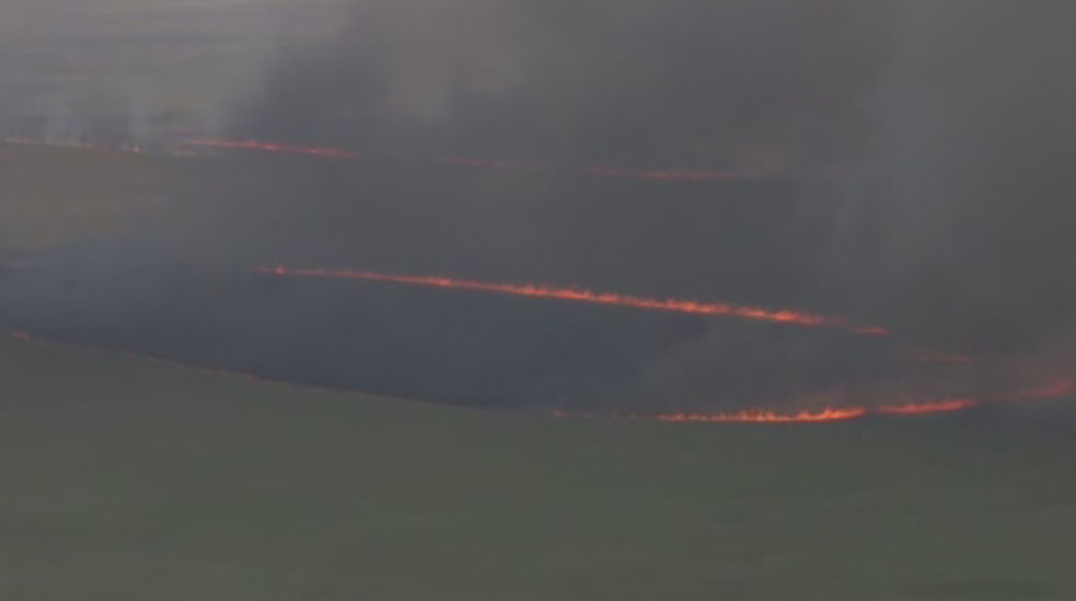 Massive wildfire continues to burn in Everglades near I-75 - WSVN 7News ...