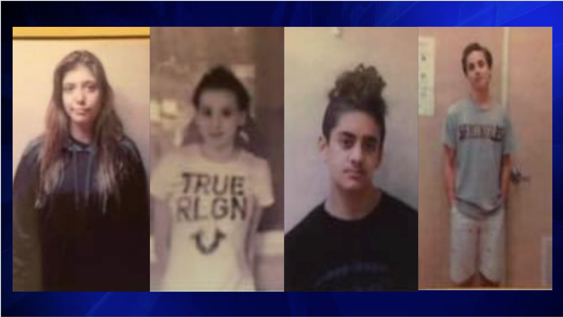 Florida police searching for 4 missing teens - WSVN 7News | Miami News ...