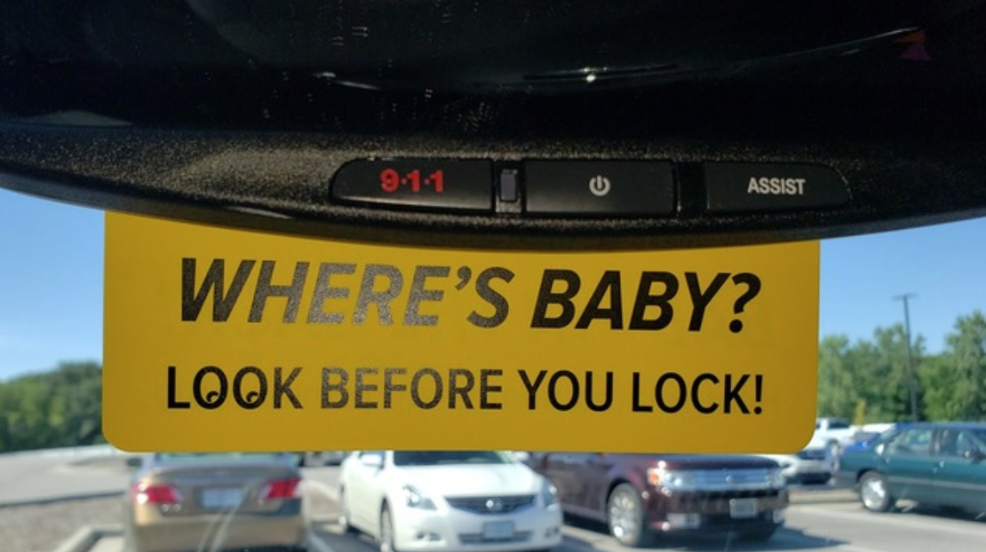 Police department giving out rear-view mirror reminders to prevent hot ...