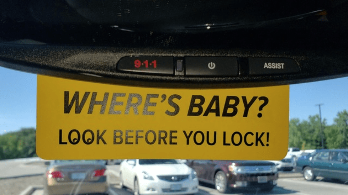 Police department giving out rear-view mirror reminders to prevent hot ...