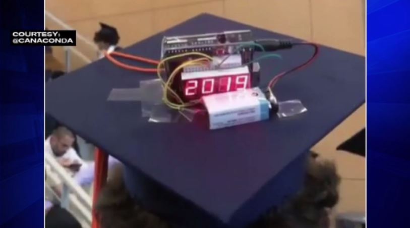 Digital FIU graduation cap decoration mistaken for explosive - WSVN ...