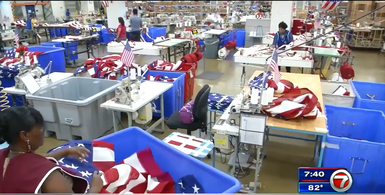 Goodwill employees of Miami show their patriotism year-round - WSVN ...