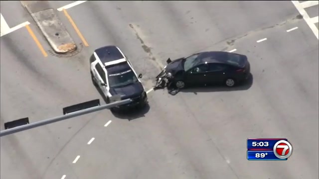 North Miami Beach intersection reopens following officer-involved crash ...