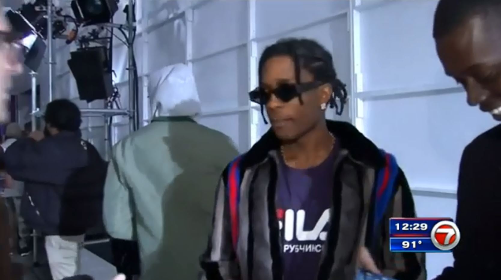 Rapper A$AP Rocky arrested at LA airport in 2021 shooting - WSVN 7News ...