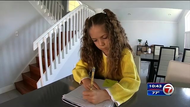Making Her Mark: Pembroke Pines girl raises money for global nonprofit ...