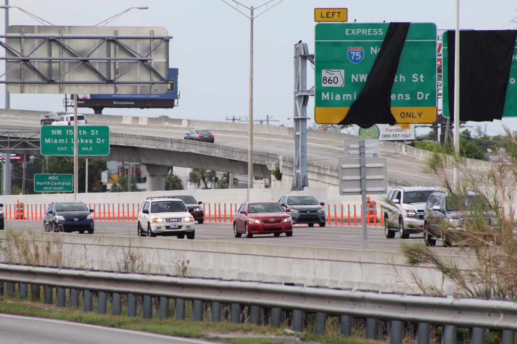 FDOT tests new express lanes on southbound Palmetto Expressway - WSVN ...