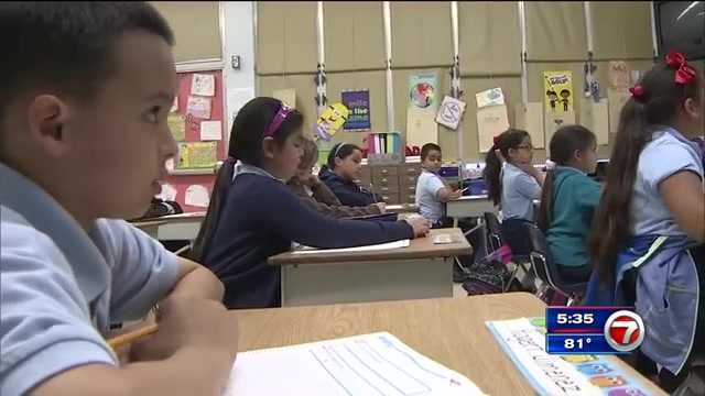 M-DCPS 4th graders rank best in nation in math and reading - WSVN 7News ...