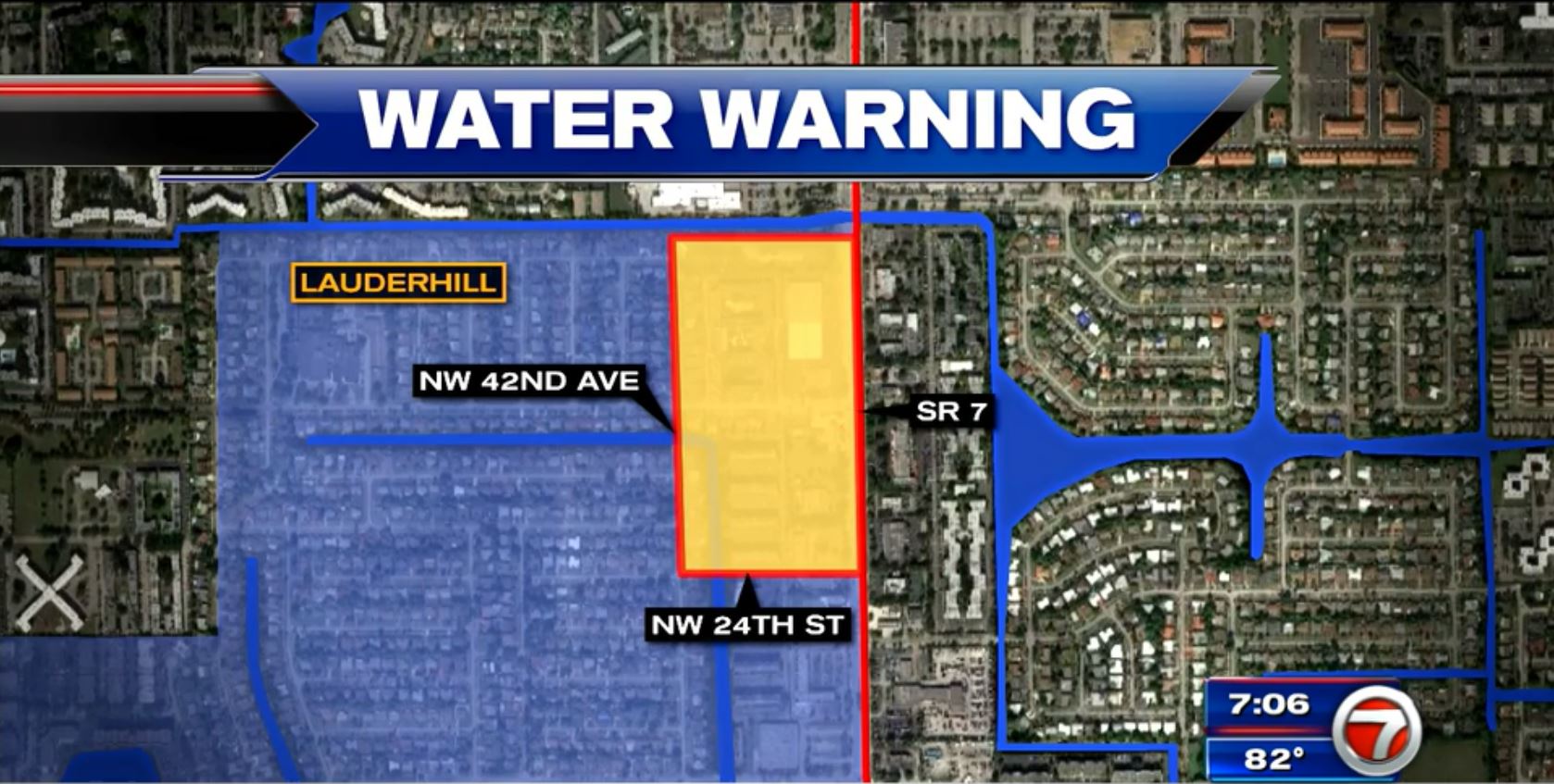 Boil water notice issued for parts of Lauderhill after water main break ...