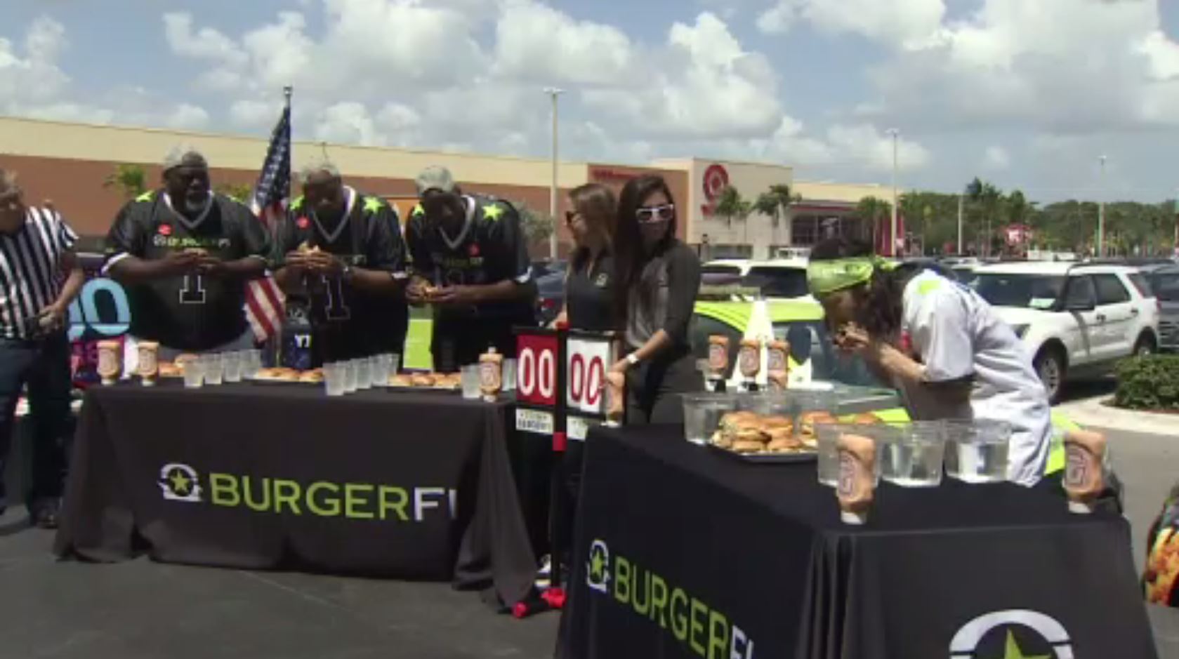 Heat’s Adebayo, competitive eating star Kobayashi take part in charity ...
