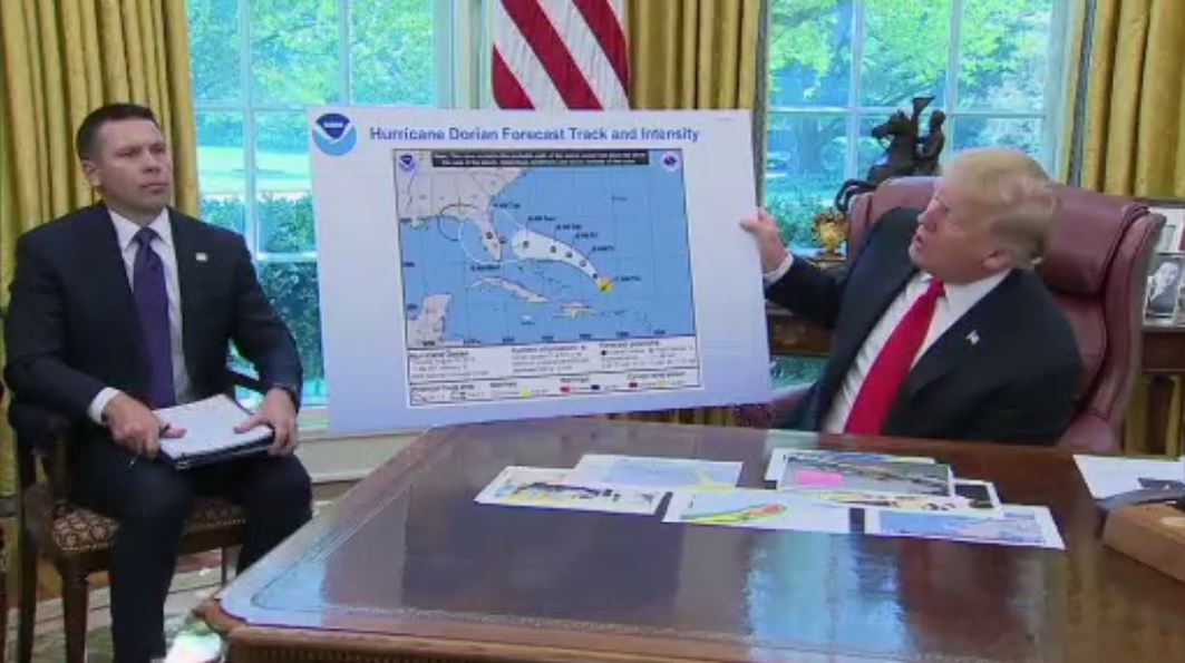 NOAA assailed for defending Trump’s Hurricane Dorian claim - WSVN 7News ...