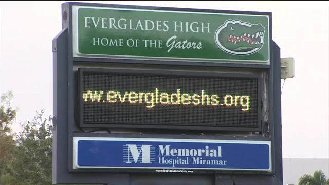 Everglades High student accused of bringing unloaded gun to school ...