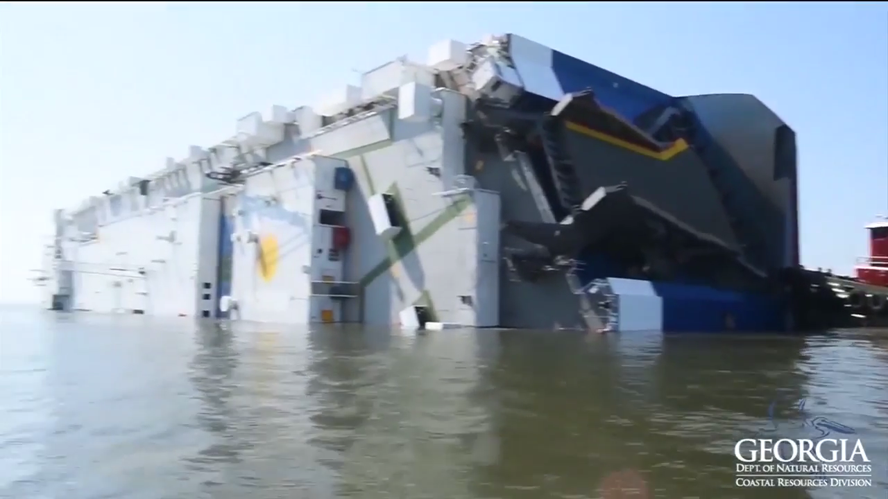 Passageways became pits for rescuers trying to save crew aboard ...