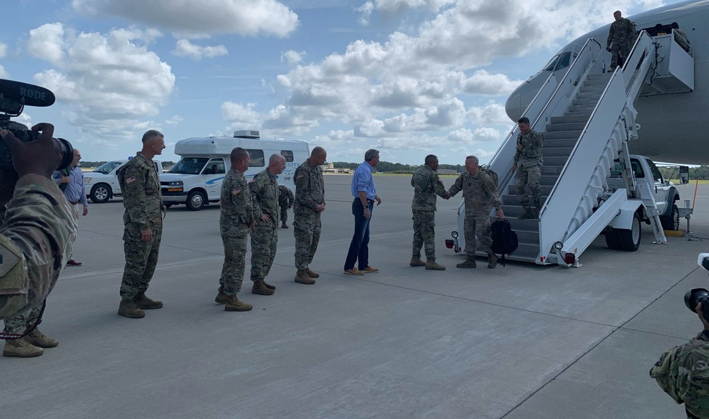 Over 400 soldiers return home after year-long deployment overseas ...