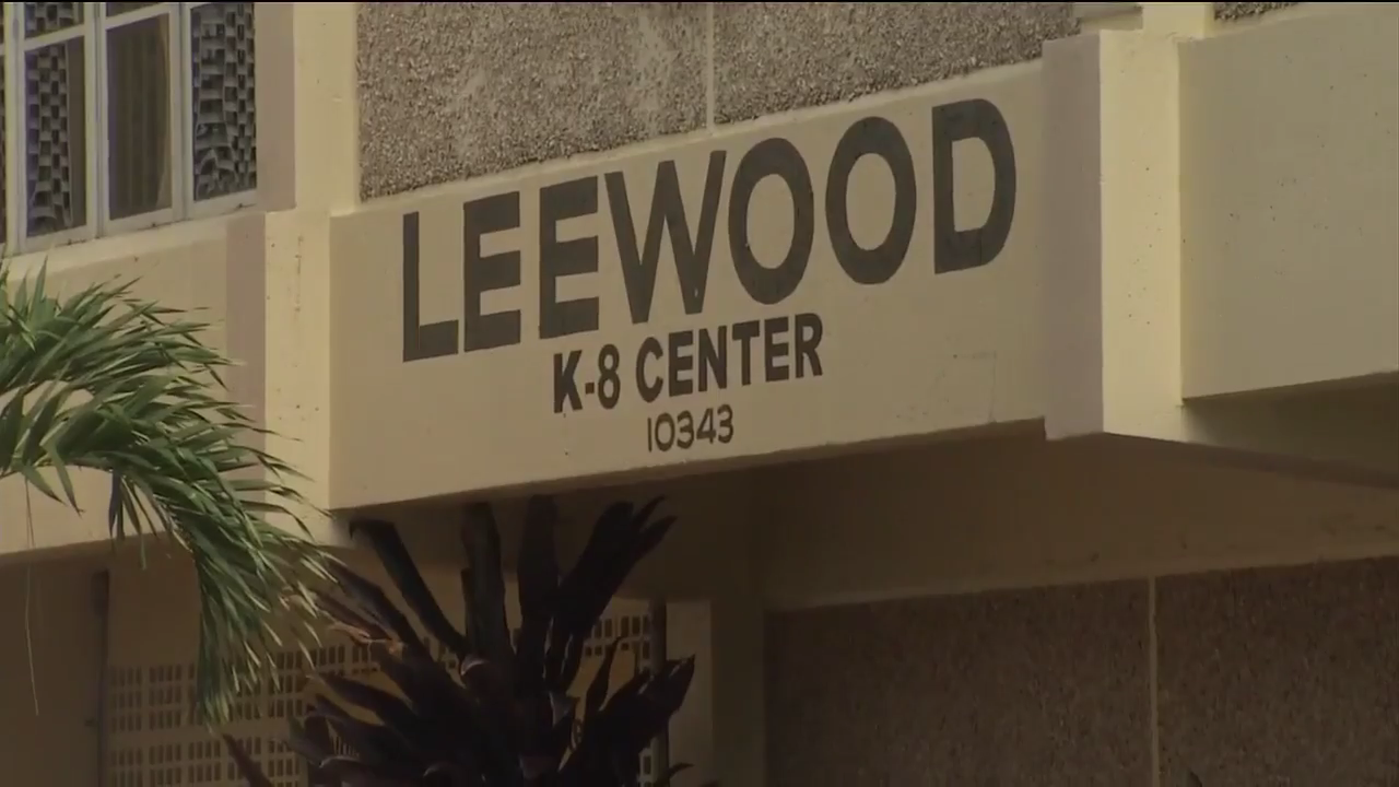 Leewood K-8 student arrested after shooting threat - WSVN 7News | Miami ...