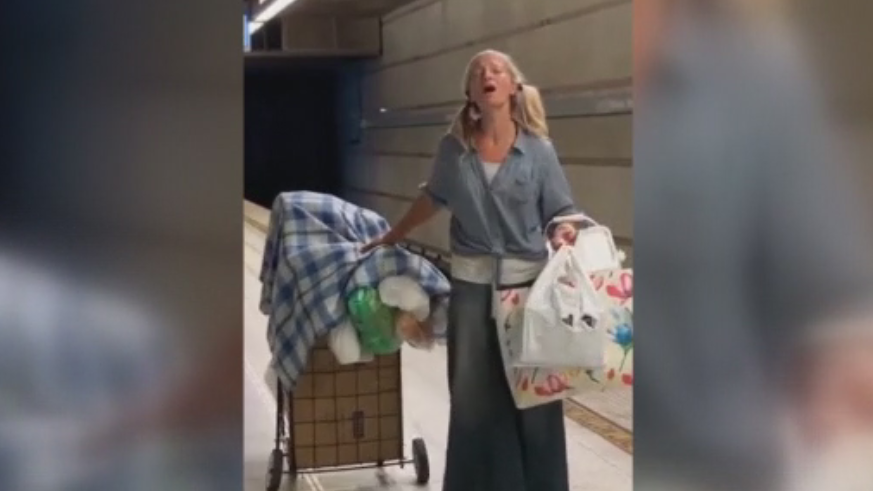 Homeless woman in LA goes viral with beautiful singing voice - WSVN ...