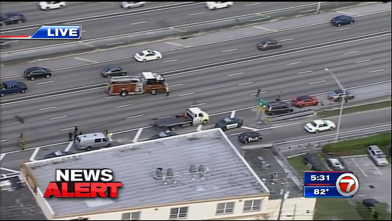 All Southbound I 95 Lanes North Of Pembroke Road In Hollywood Reopen