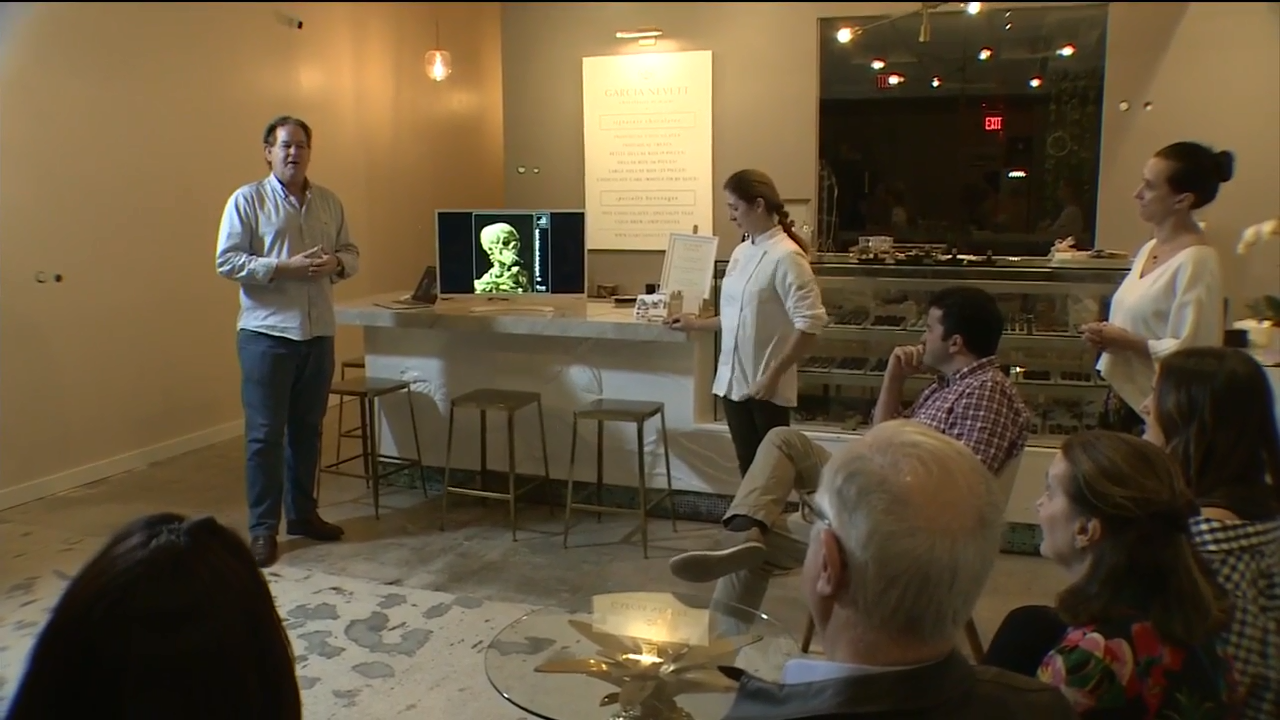 Garcia Nevett Chocolatier de Miami bring together art and chocolate at ...