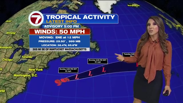 Tropical Storm Melissa forms off northeast; will weaken - WSVN 7News ...
