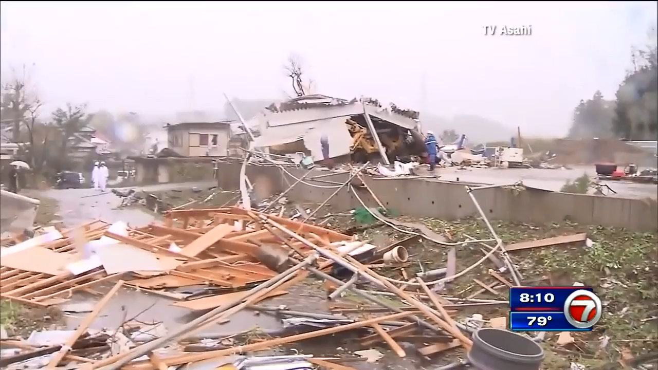 Typhoon leaves 19 dead as Japan launches major rescue - WSVN 7News ...