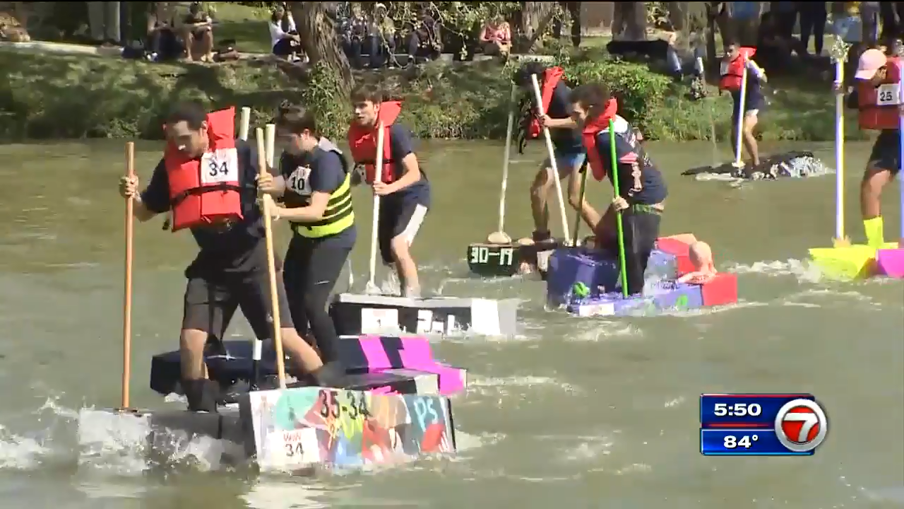 FIU hosts 30th annual Walk on Water race - WSVN 7News | Miami News ...