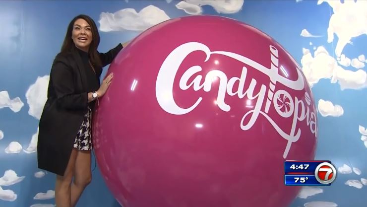 Candytopia opens in Aventura Mall - WSVN 7News | Miami News, Weather ...