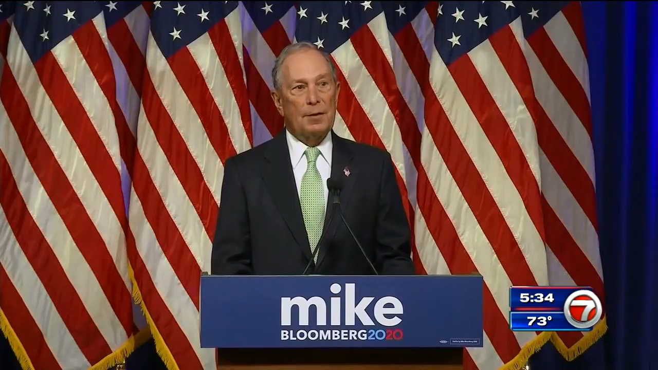 Bloomberg opens new campaign offices throughout Florida - WSVN 7News ...