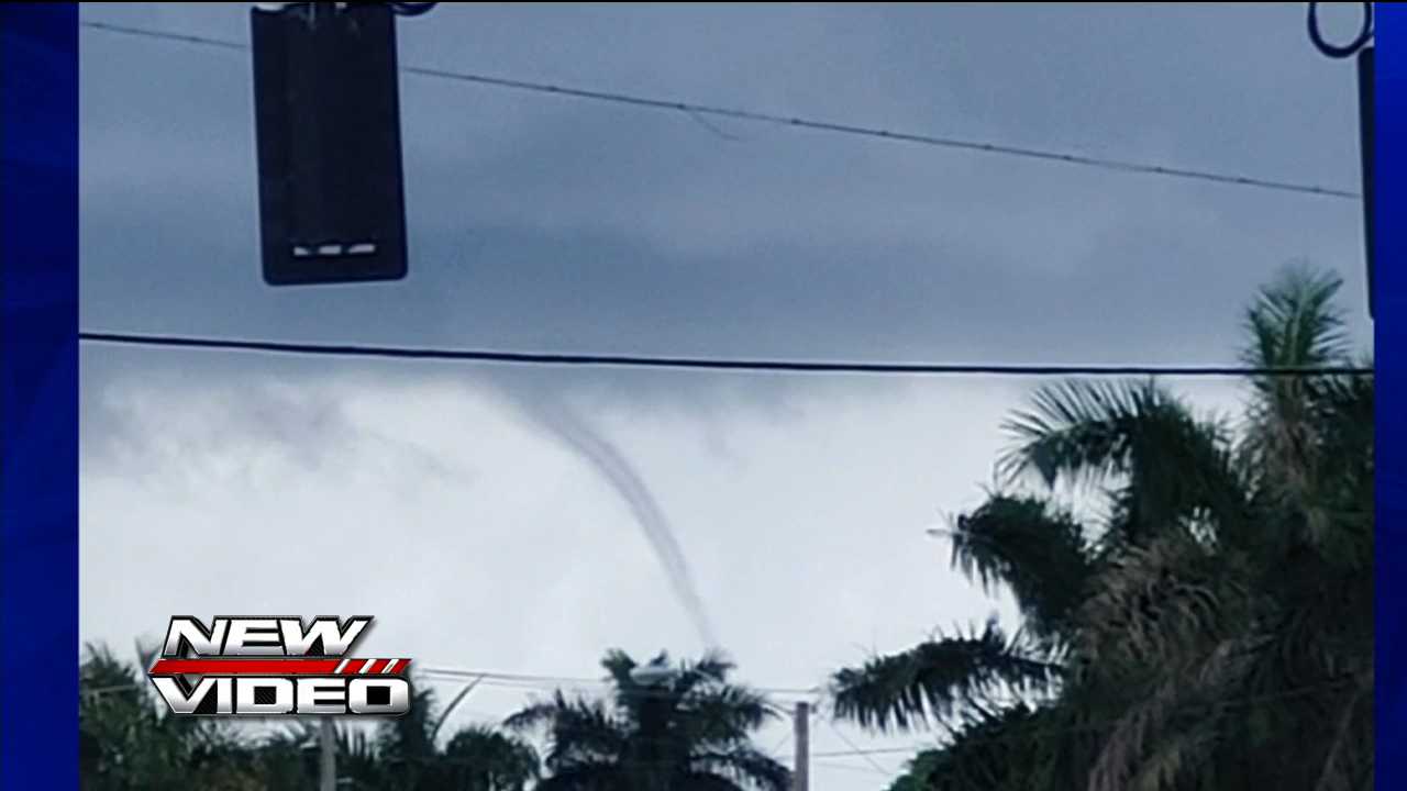 Waterspout spotted near Deerfield Beach - WSVN 7News | Miami News ...