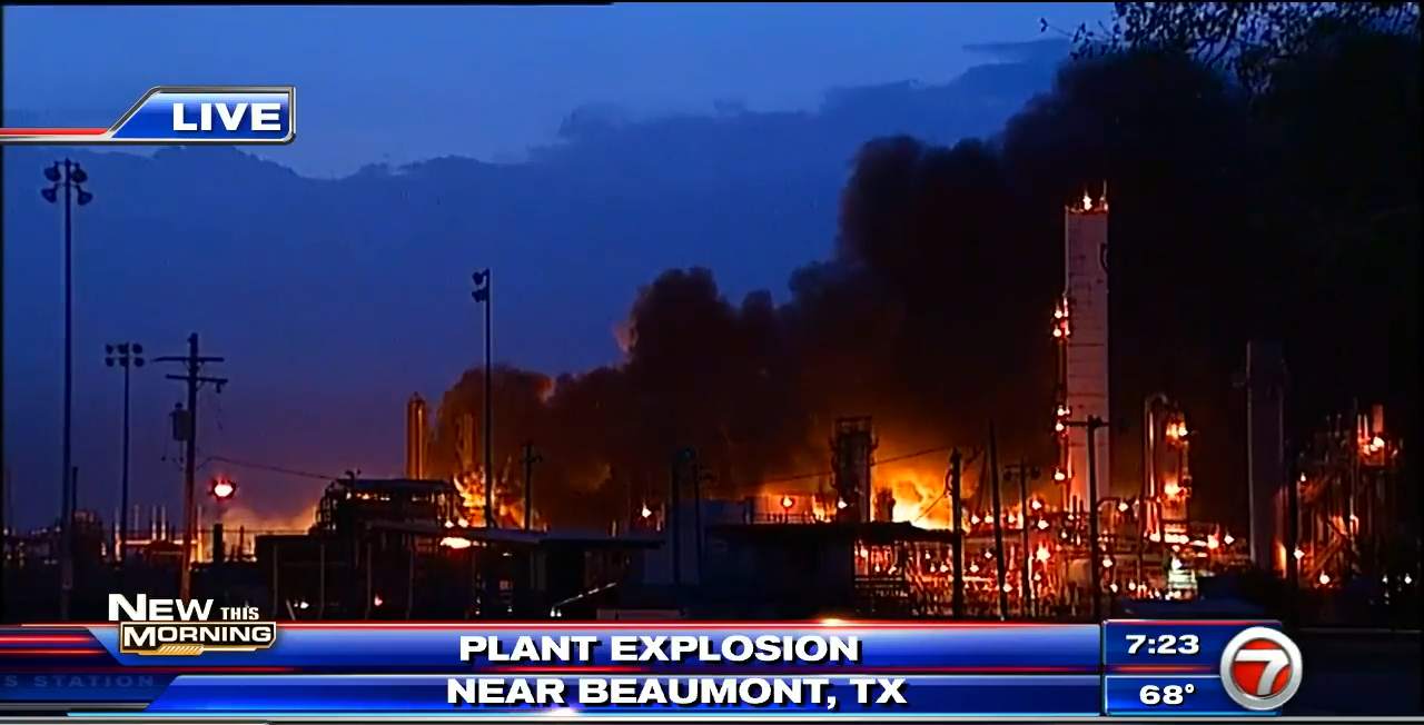 3 injured as Texas plant explosion releases chemical plume - WSVN 7News ...