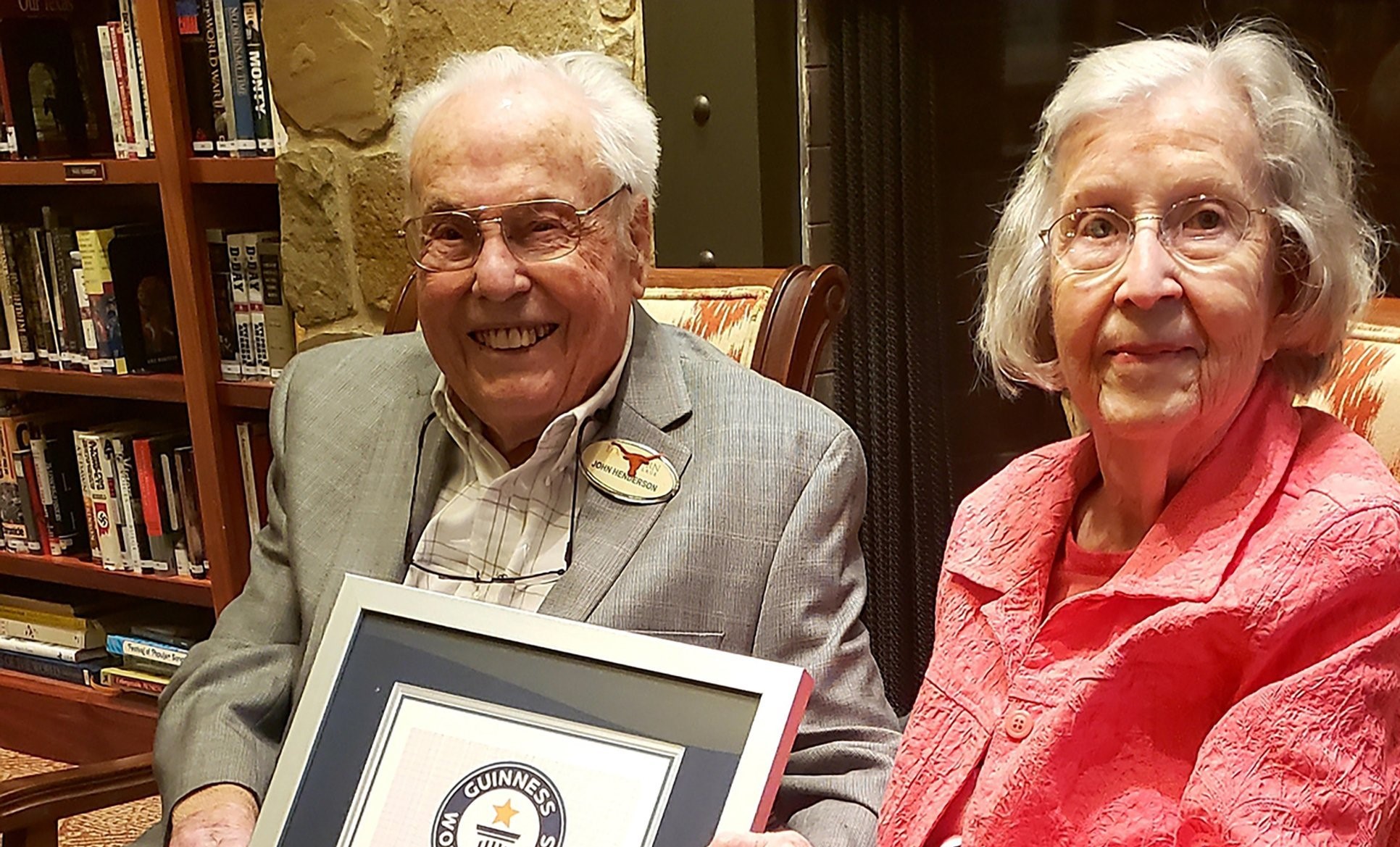 A husband and wife in Texas are officially the oldest living couple in ...