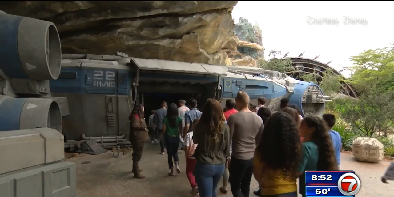 Much anticipated Star Wars-based ride debuts at Disney World - WSVN ...