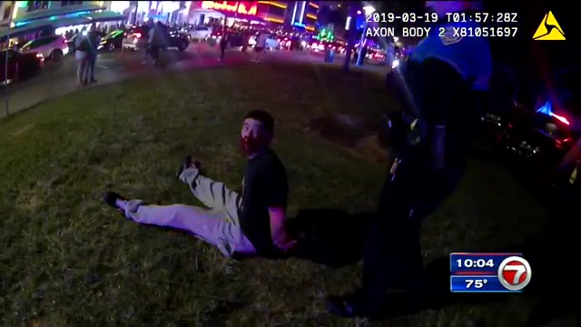 Bodycam video shows Miami Beach Police cop hitting spring breaker ...