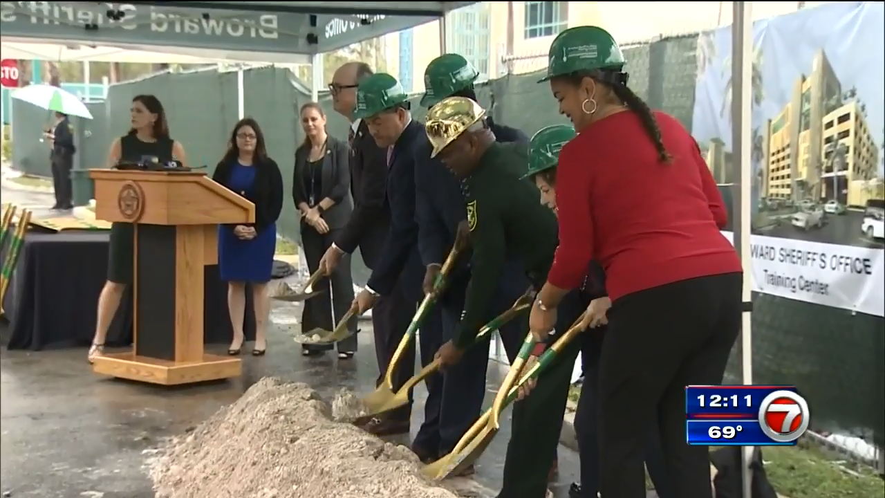 BSO breaks ground for new training facility in Fort Lauderdale - WSVN ...