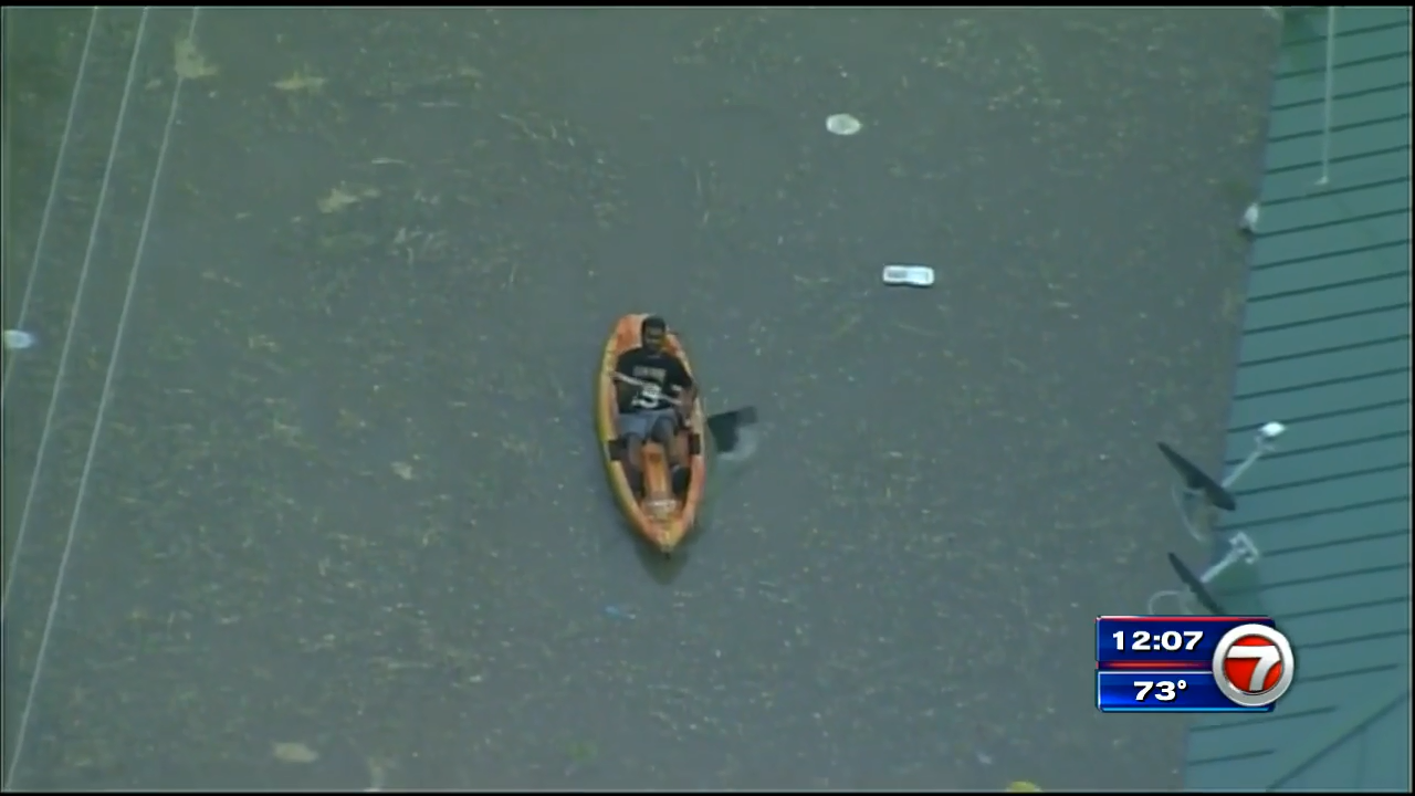 Overnight storms cause travel woes, flooding in South Florida - WSVN ...