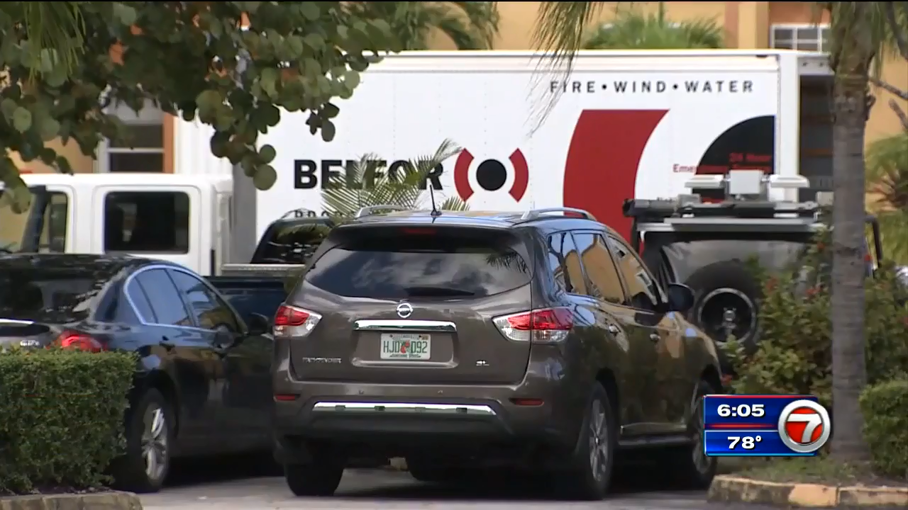 Cleanup underway after apartment building fire in Miami - WSVN 7News ...