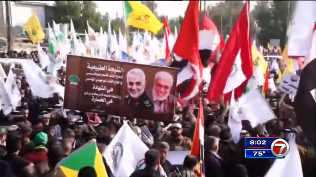 Thousands in Baghdad mourn Iranian general killed by US – WSVN 7News ...