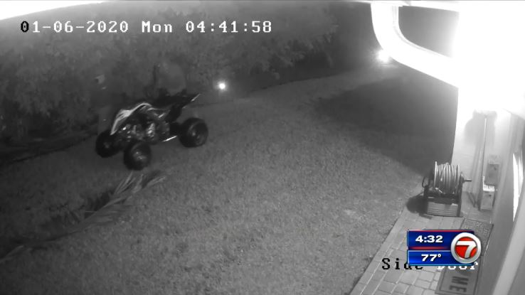 2 men caught on camera stealing family’s ATV in SW Miami-Dade - WSVN ...