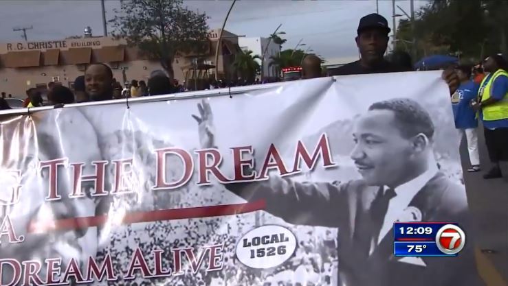 South Florida honors Martin Luther King Jr. Day with parades, street ...