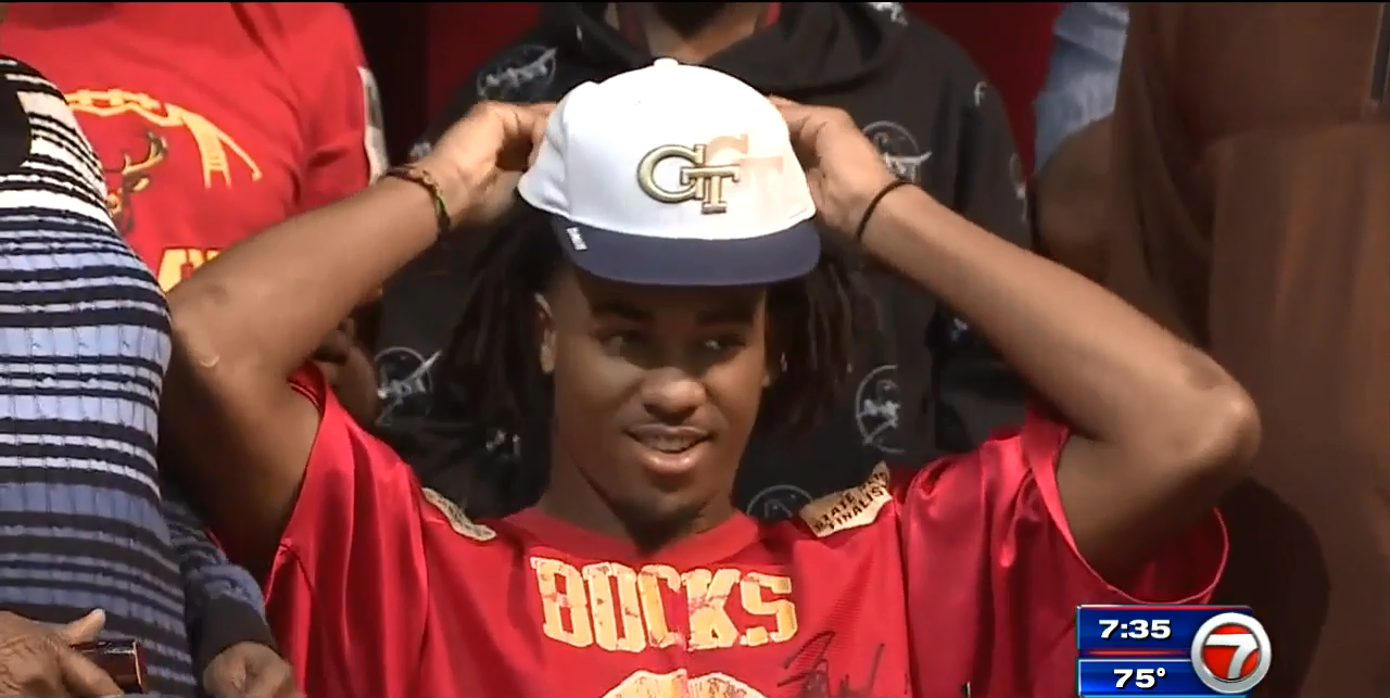 Wake to be held for Georgia Tech football recruit in Deerfield Beach ...