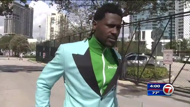 NFL player Antonio Brown released on bail by Broward judge – WSVN 7News ...