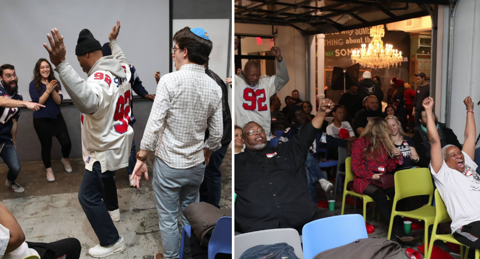 A man randomly threw a Super Bowl party for the homeless. 3 years later ...